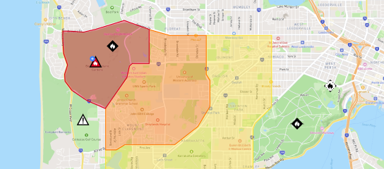 EmergencyWA Warnings & Incidents